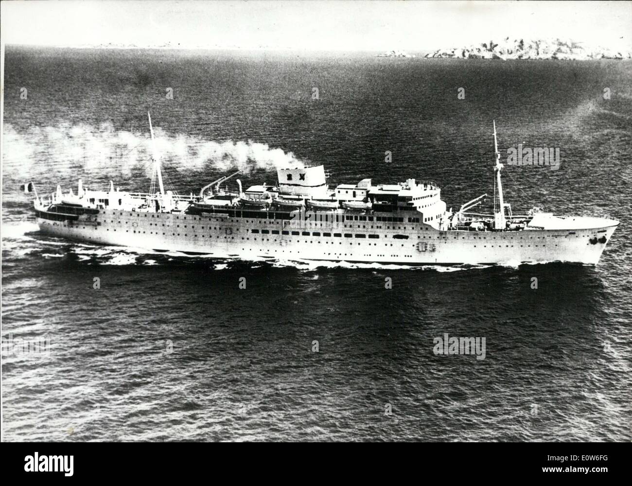 Oct. 02, 1961 - Ocean Liner ''Bianca C'' Catches Fire after Explosion ...
