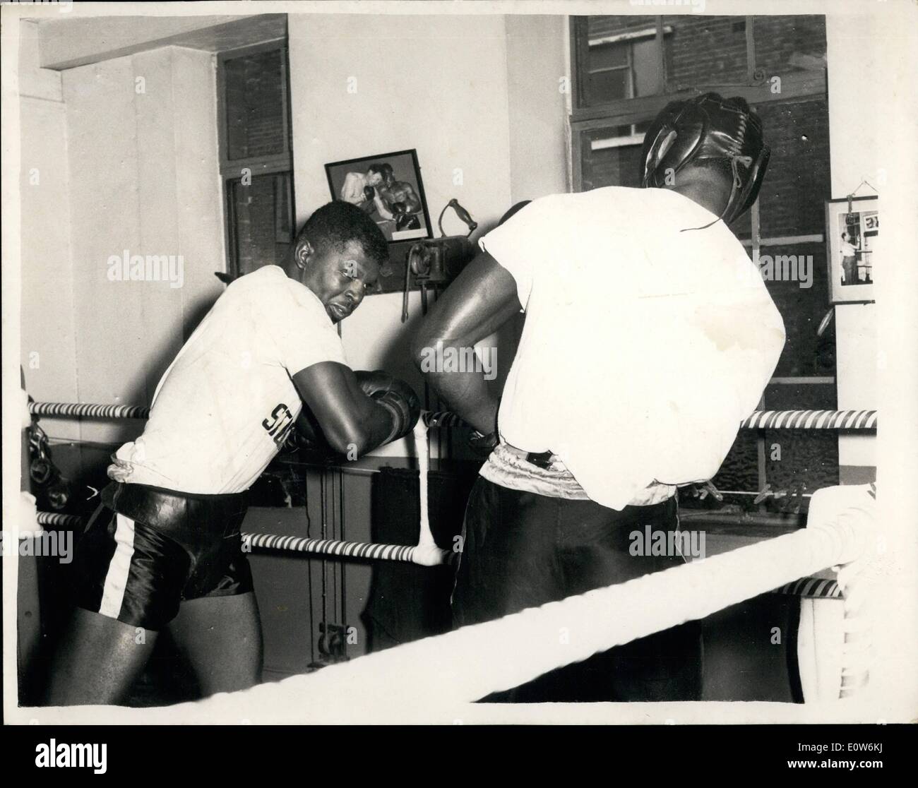 Aug. 08, 1961 - Howard King Trains in London for Contest with ...