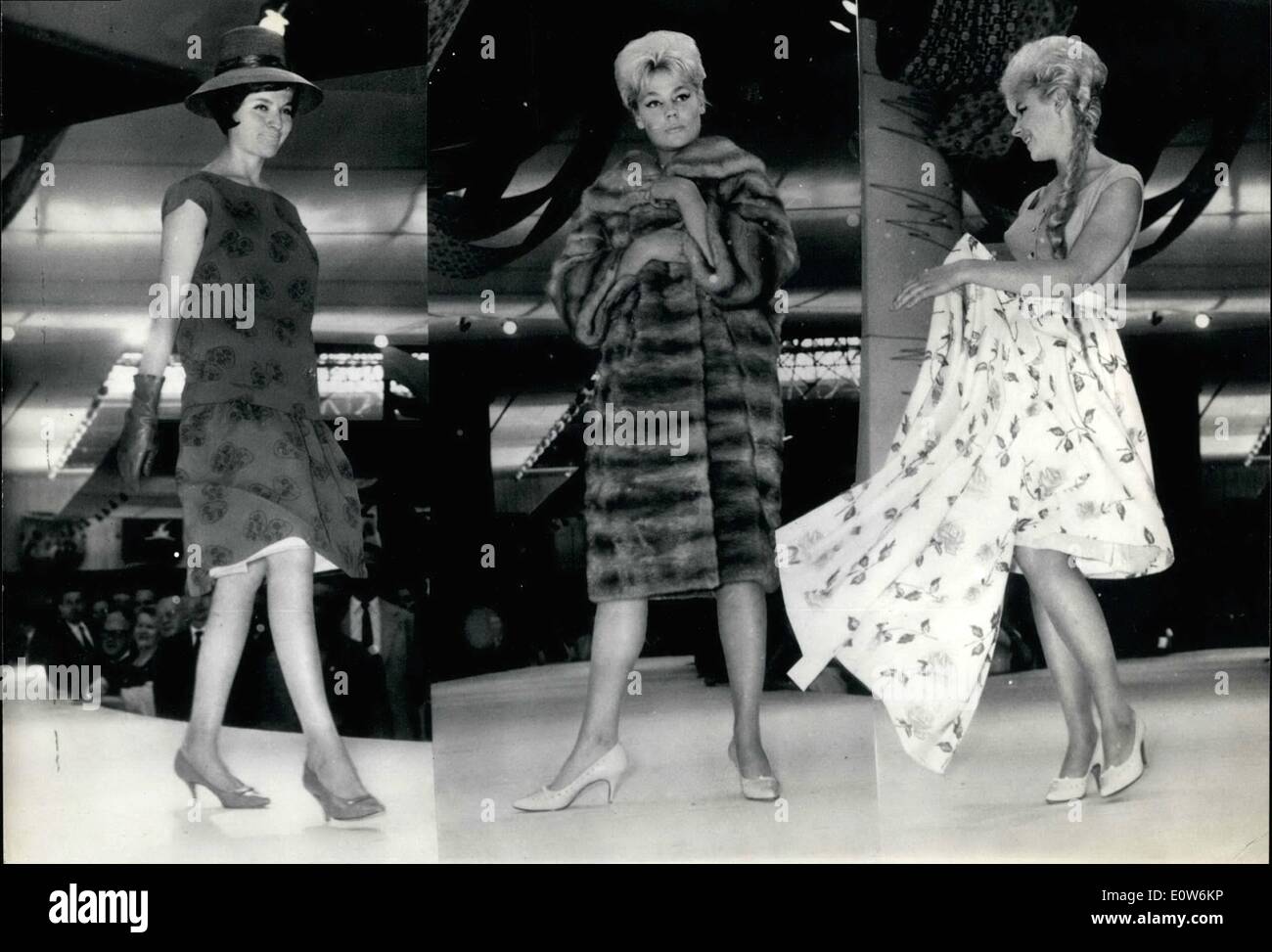 Aug. 08, 1961 - Moscow Models Show Soviet Fashions To Parisians. Photo ...