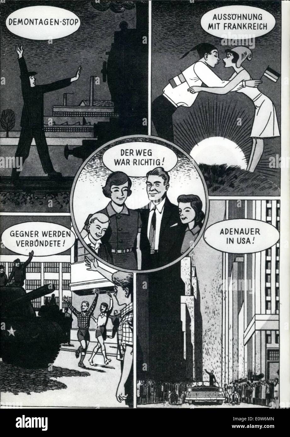 Aug. 08, 1961 - Comic strips used as propaganda material for the coming ...