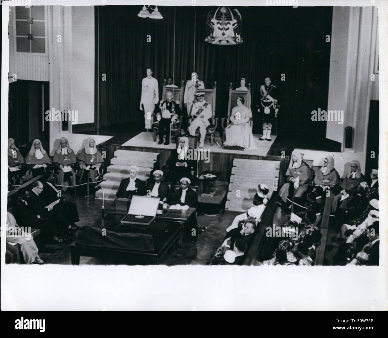 Dec. 12, 1961 - Tanganyika gets independence. Duke reads the throne ...