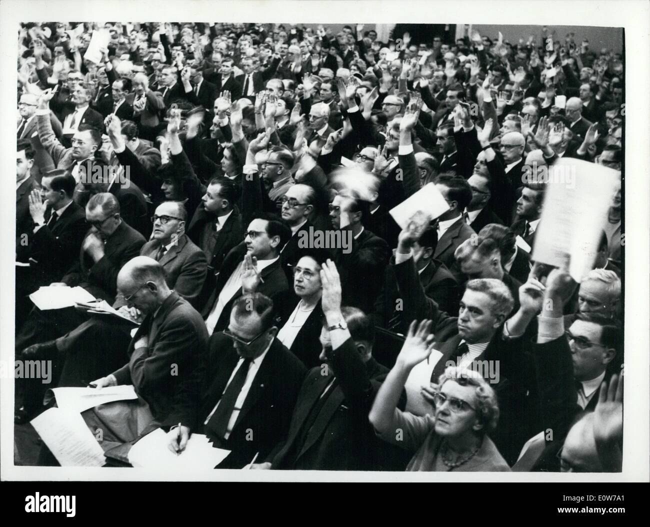 Oct. 10, 1961 - Teachers Hold Protest Conference'' More than 2,000 ...