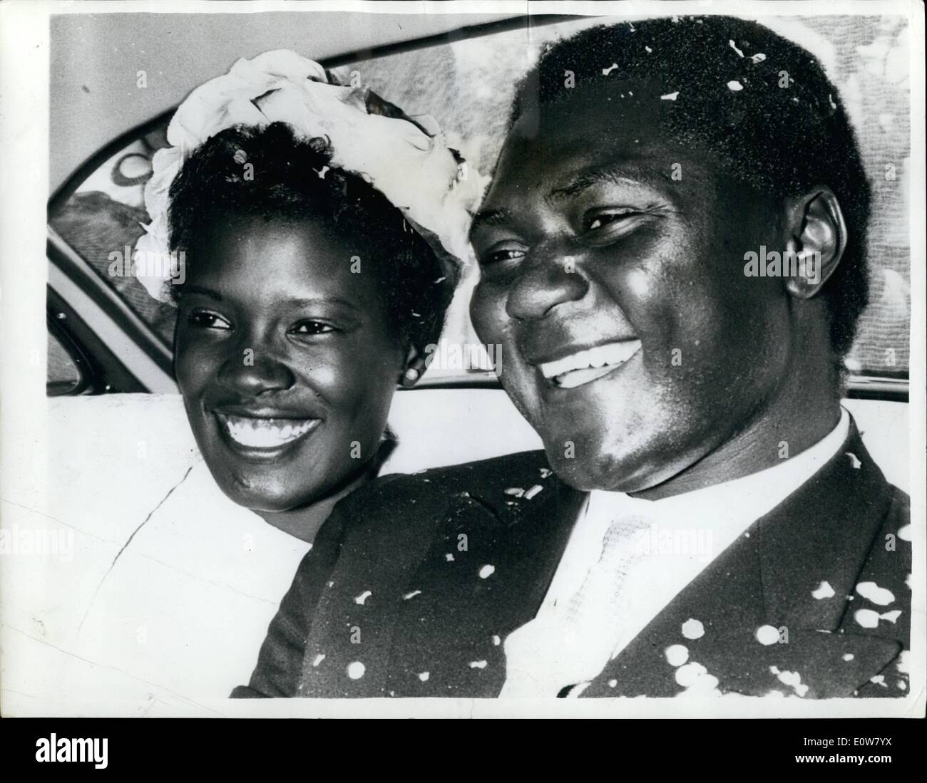 Jan. 01, 1962 - Tom Mboya Marries Today- Tom Mboya, secretary-general ...