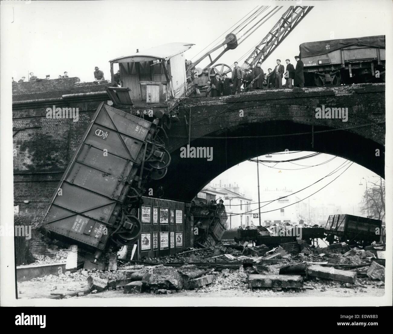 Jan. 01, 1962 - Crash hits rush hour: Two goods trains crashed last ...
