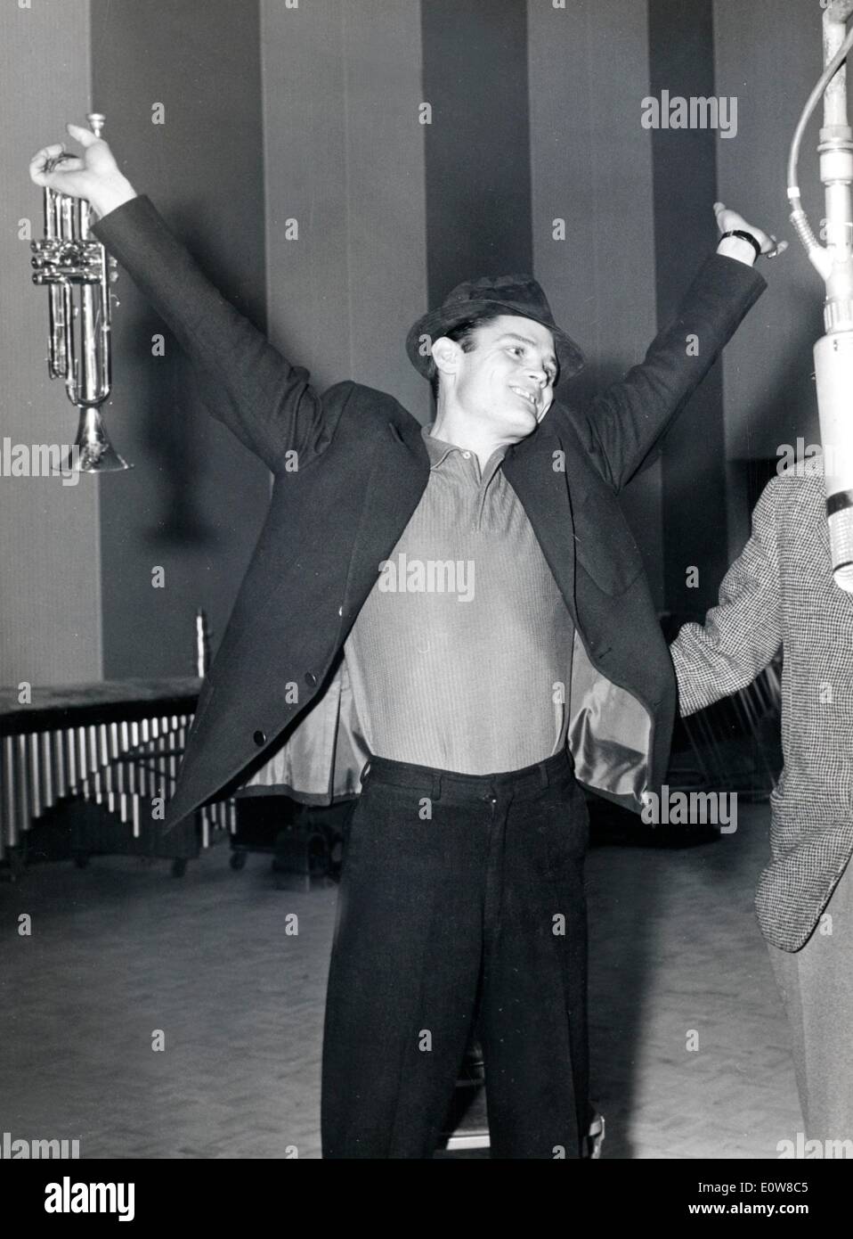 The Prince Of Cool Chet Baker after a trumpet performance Stock Photo ...