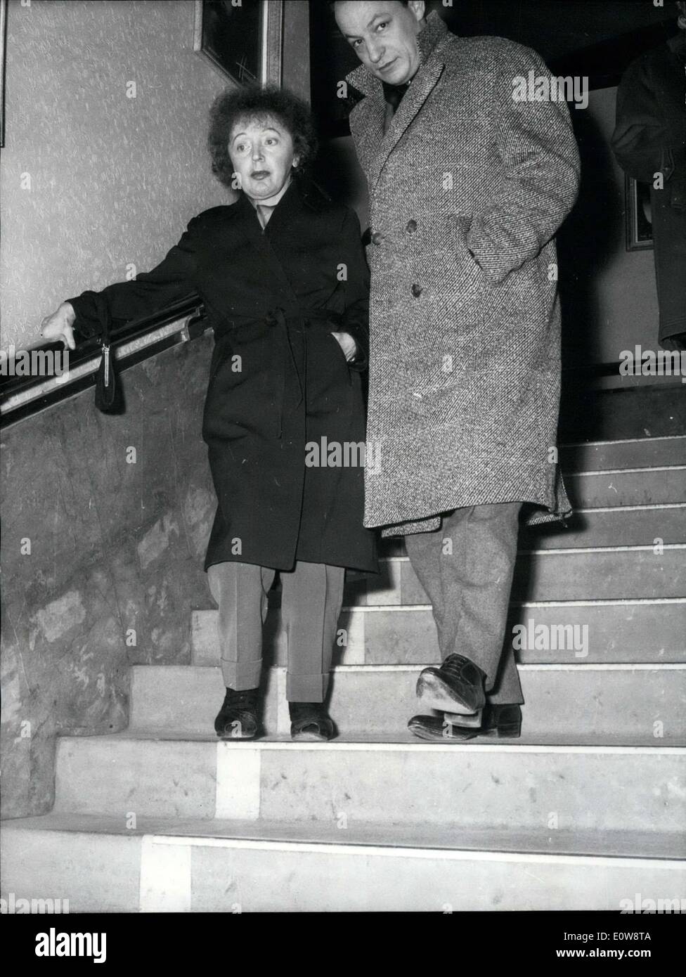 Nov. 30, 1961 - Edith Piaf makes a come back as a spectator: FPR the ...