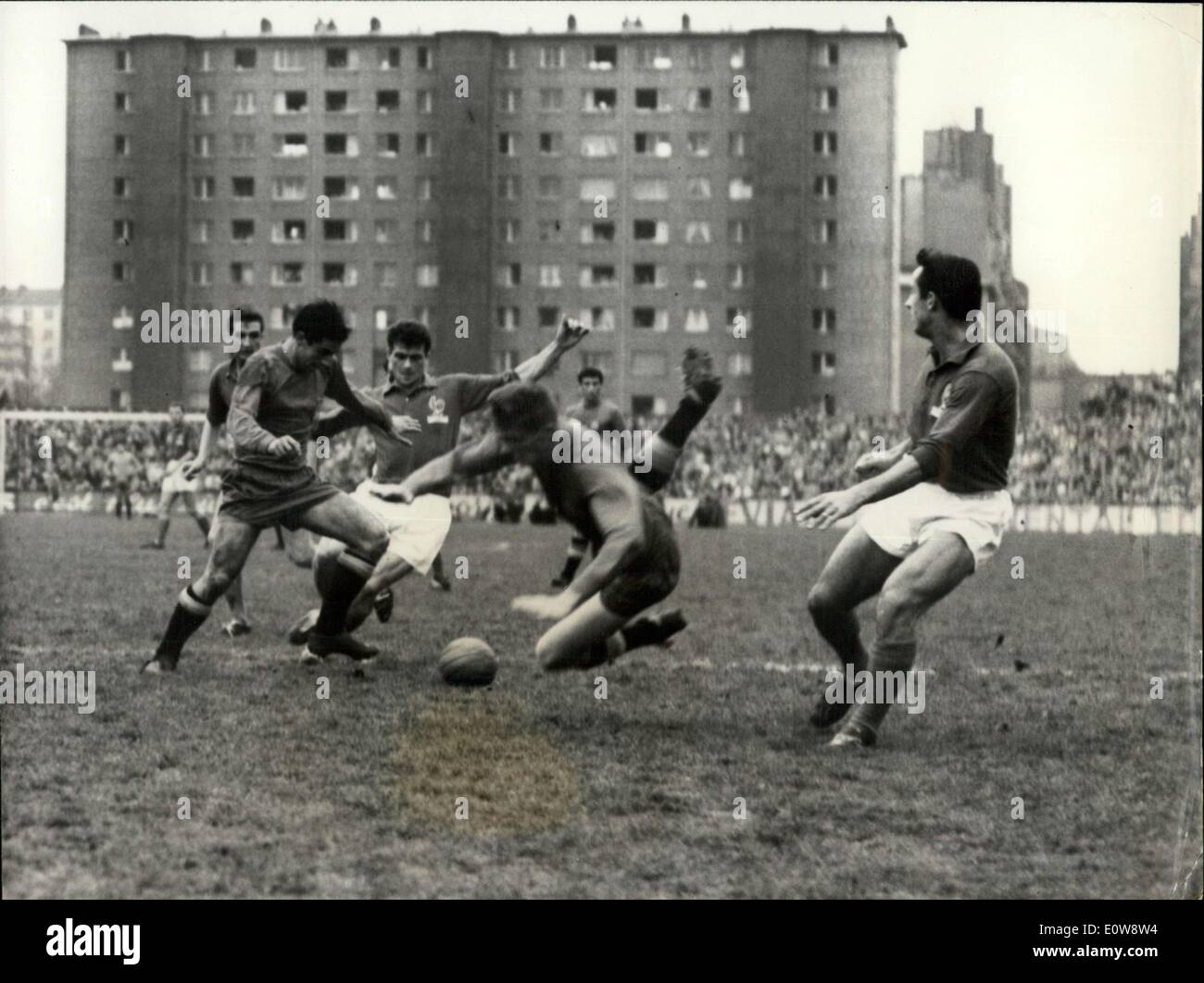 Dec. 10, 1961 - Left to right: Ferrier; Ruiz (in front of Ferrier ...