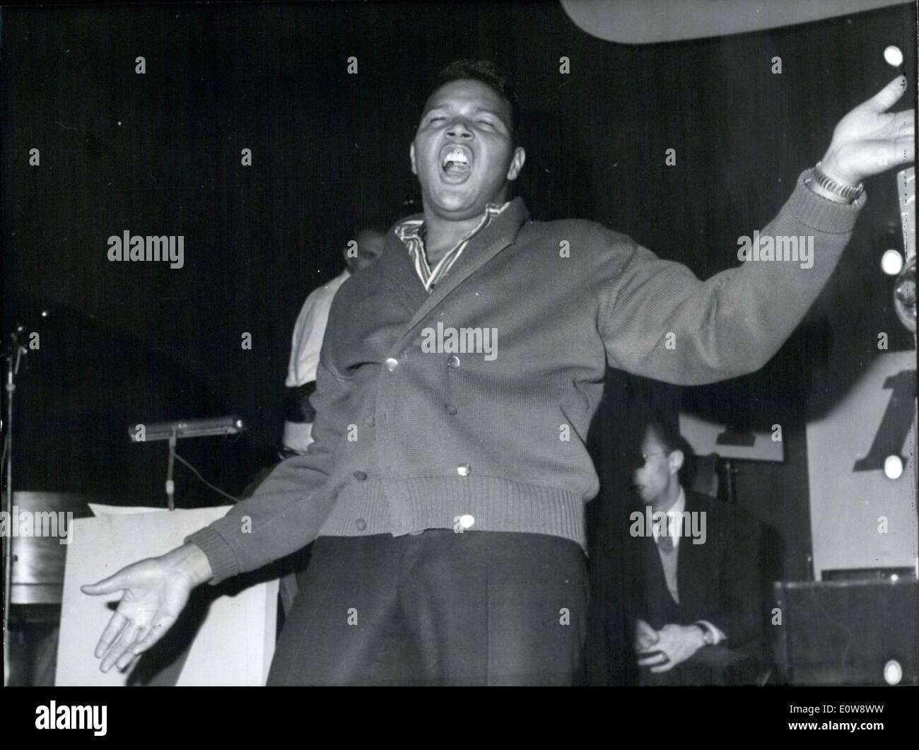 Dec. 12, 1961 - The American singer was booed off stage while people in ...