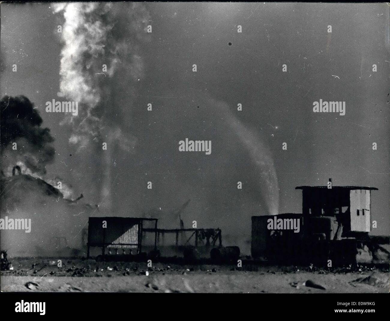 Feb. 20, 1962 - Smoke, Coots Mathews Drives Bulldozer Collecting ...