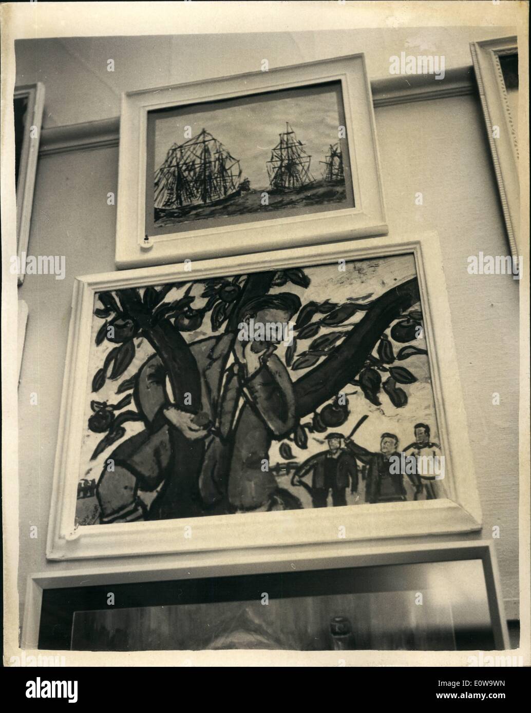 Apr. 04, 1962 - Exhibition of Painting by Emotionally disturbed ...