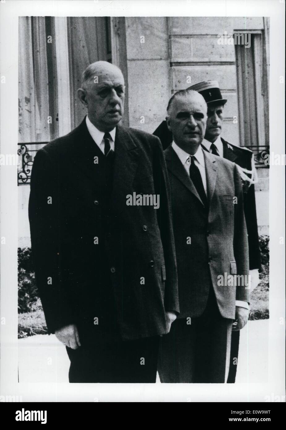 Apr. 04, 1962 - General De Gaulle and Mr. Pompidou (June 30th, 1967 ...