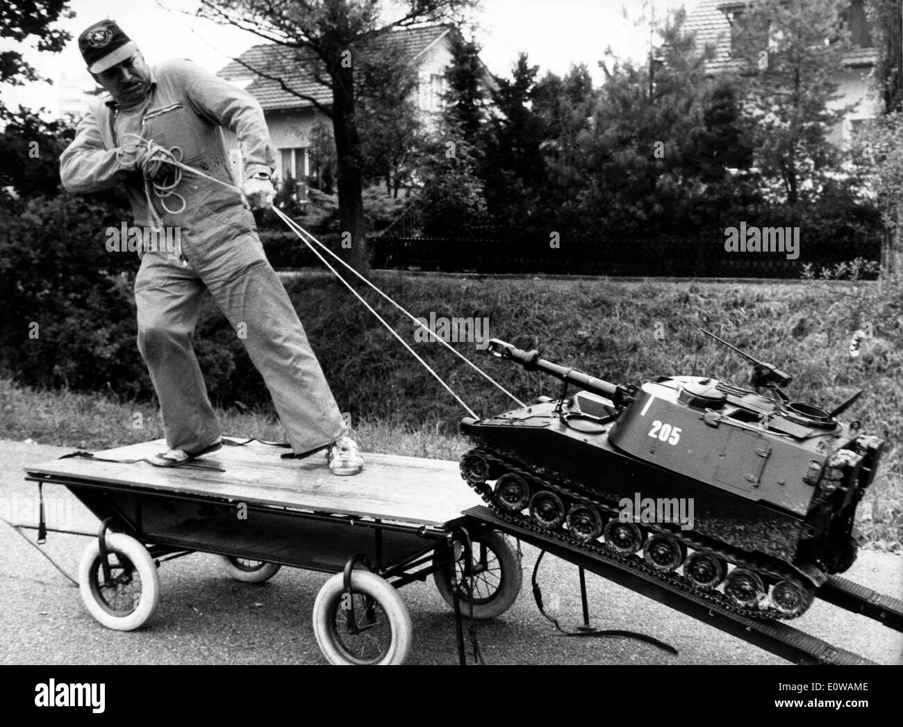 Private tank Black and White Stock Photos & Images - Alamy