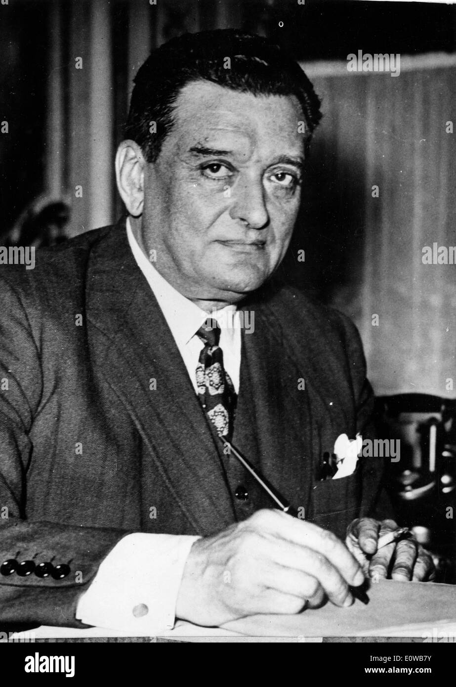 Dark man desk Black and White Stock Photos & Images - Alamy