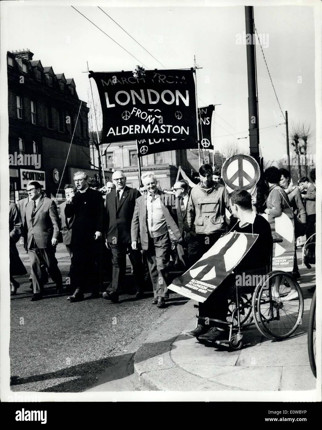 Ban the bomb march hi-res stock photography and images - Alamy