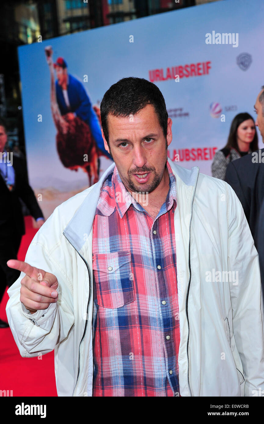 American actor Adam Sandler attends the Premiere of the movie "Blended ...
