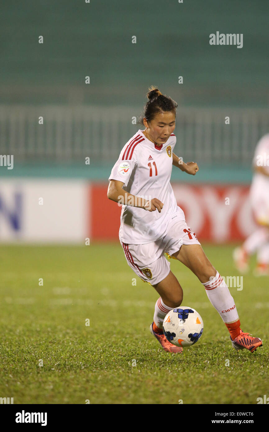 Ho Chi Minh City, Vietnam. 19th May, 2014. Yang Li (CHN) Football ...