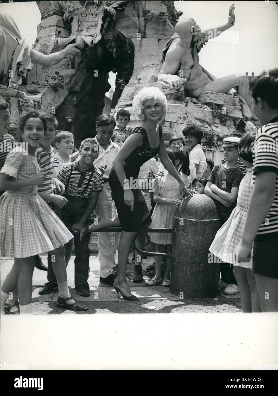 Jun. 06, 1962 - Jayne Mansfield still in Rome to shoot in ''Panic ...