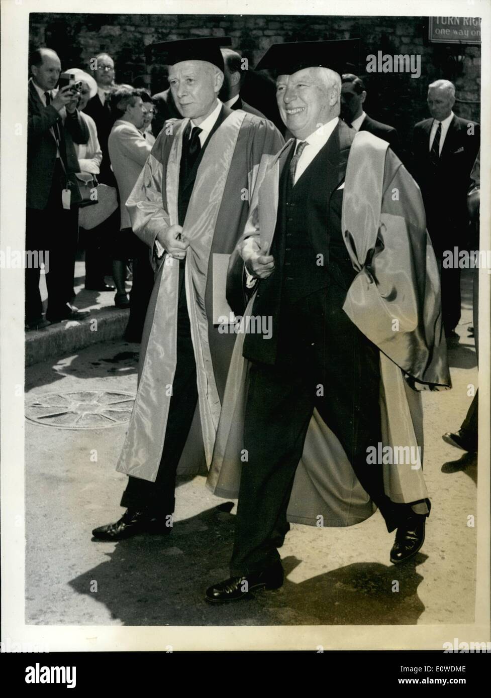 Jun. 06, 1962 - Presentation of Honorary degress at Oxford.: Comedian ...