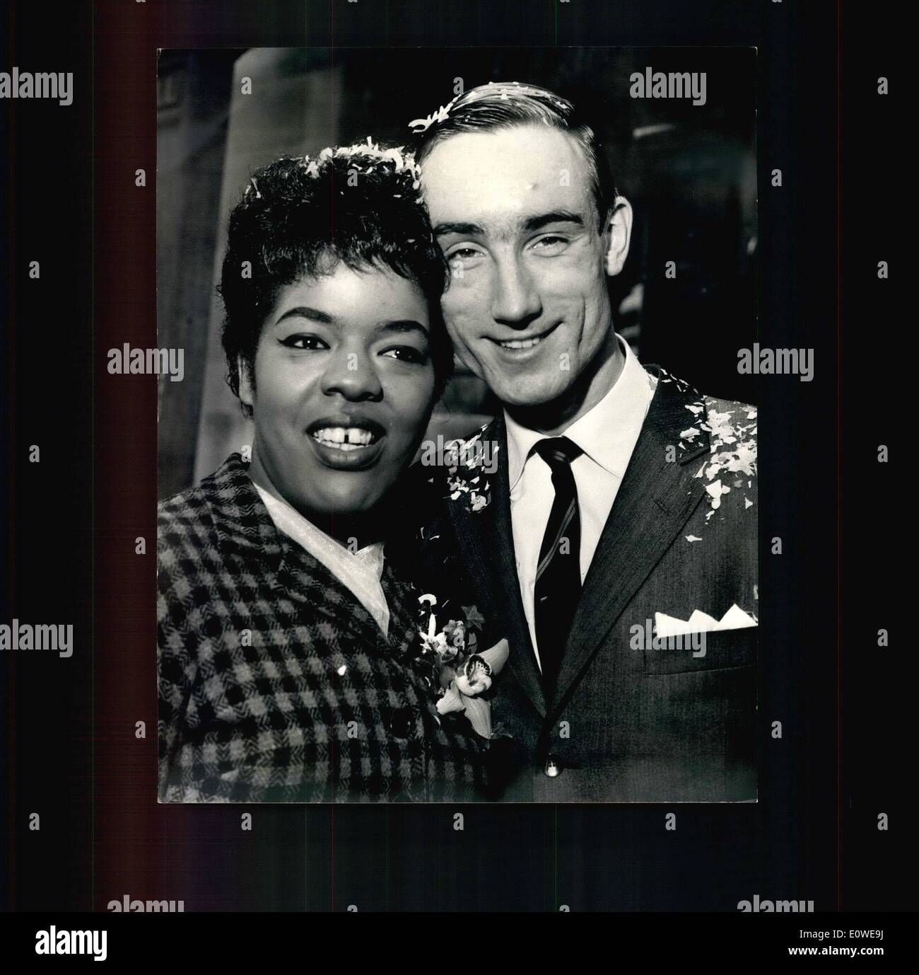 Oct. 10, 1962 - London Clubland wedding: American blues singer Joy ...