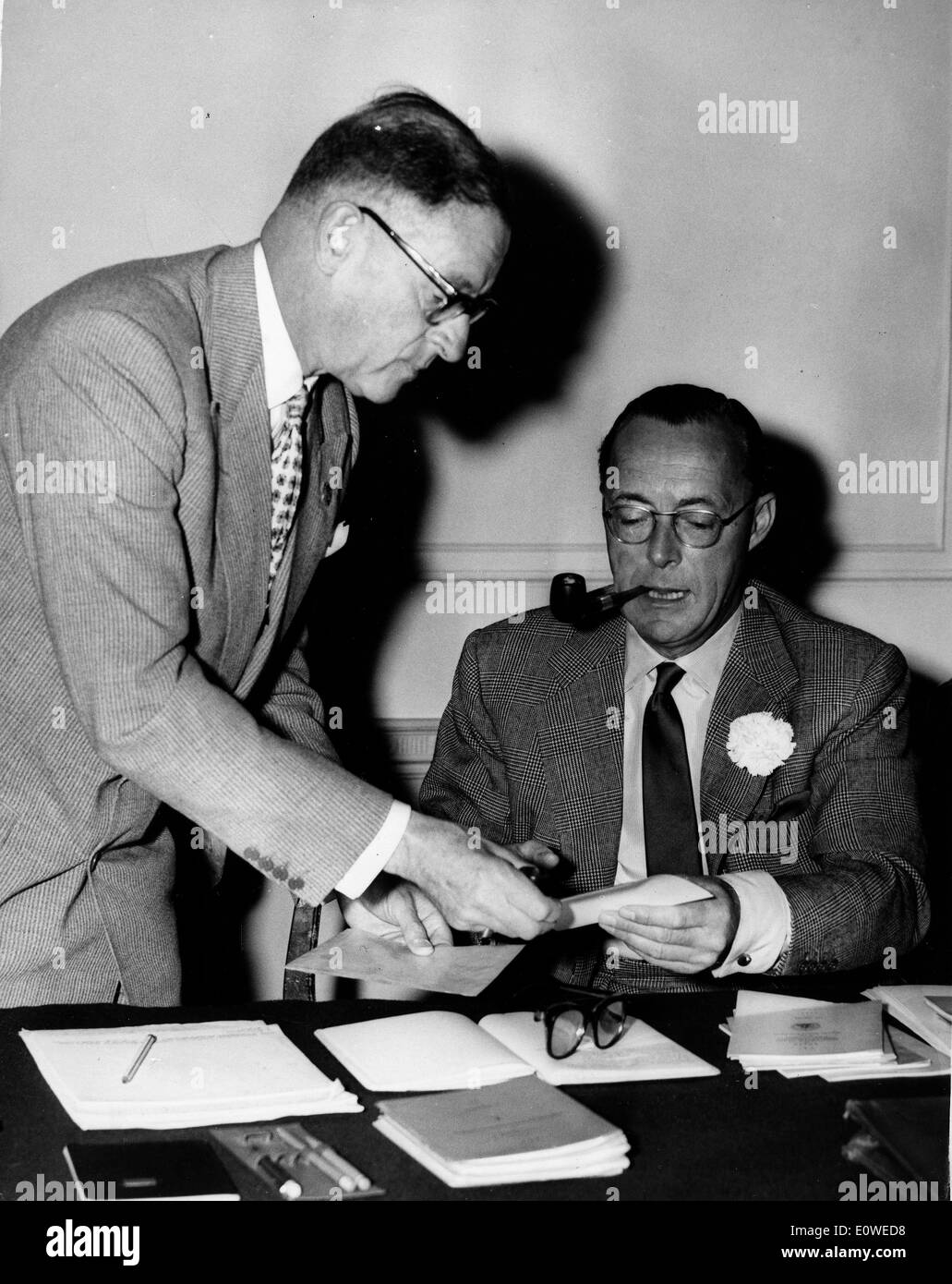 Prince bernhard of lippe biesterfeld hi-res stock photography and ...