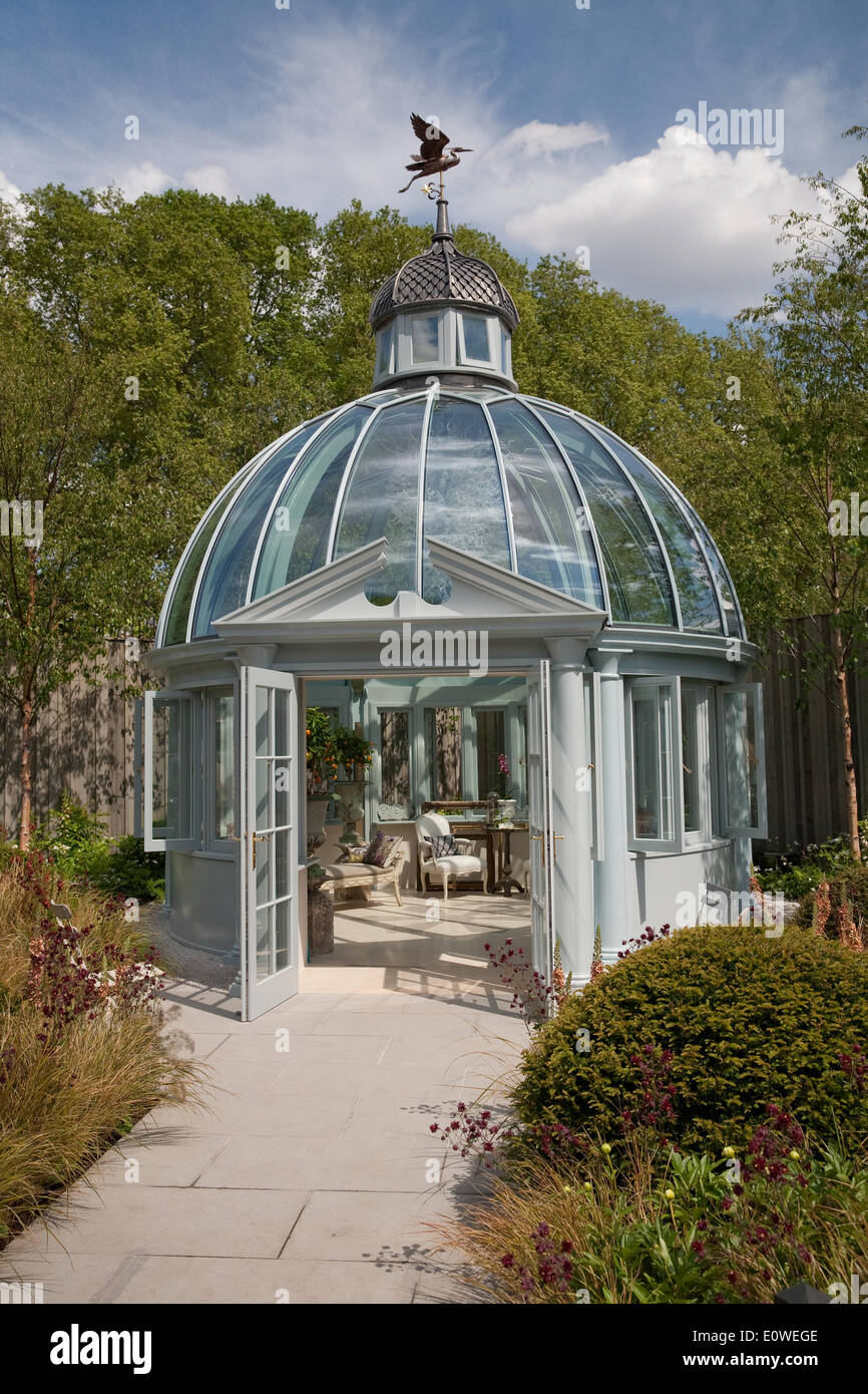 Chelsea,UK,19th May 2014,The Khora architectural dome at the RHS ...