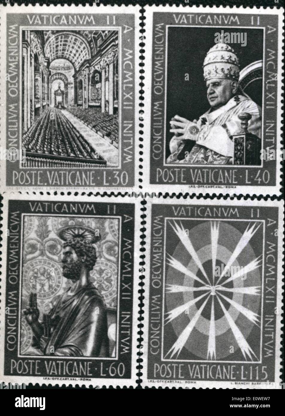 Vatican council 1962 hi-res stock photography and images - Alamy