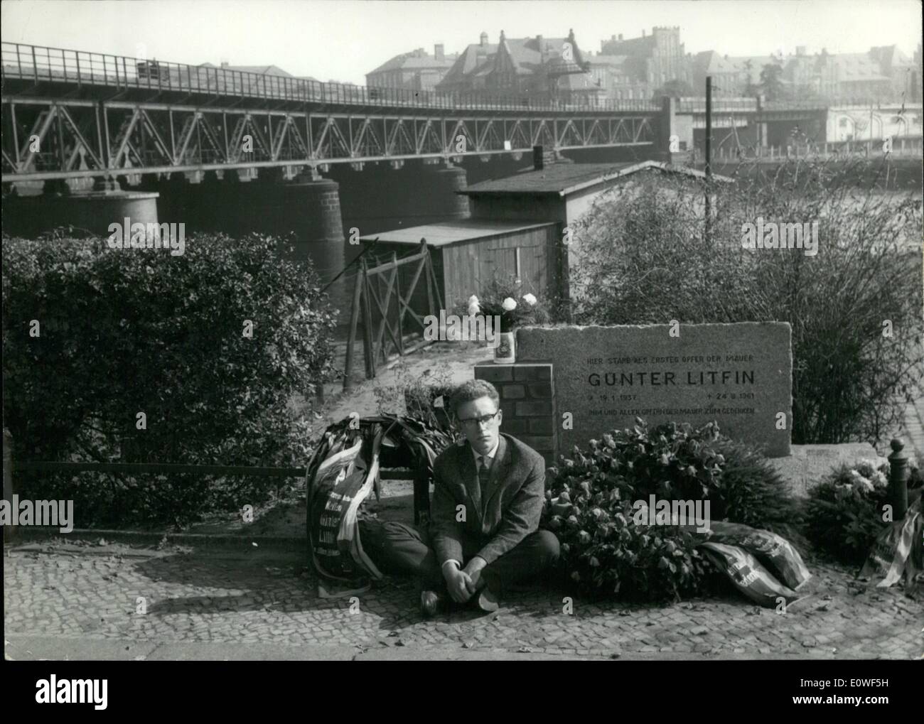 Oct. 10, 1962 - A 18 years old student from West Germany starts a three ...