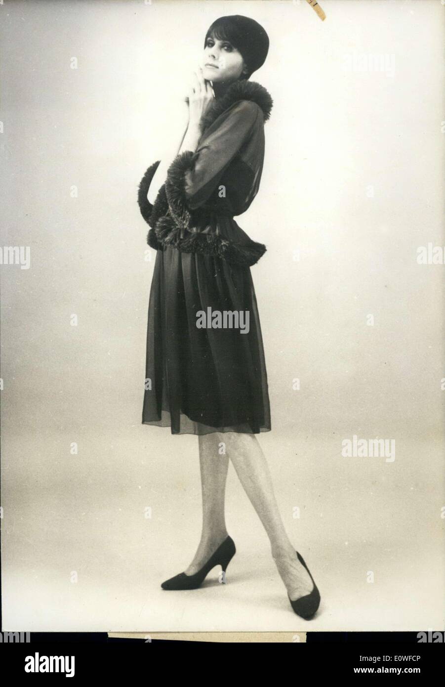 1962 lanvin castillo titled volupte hi-res stock photography and images ...