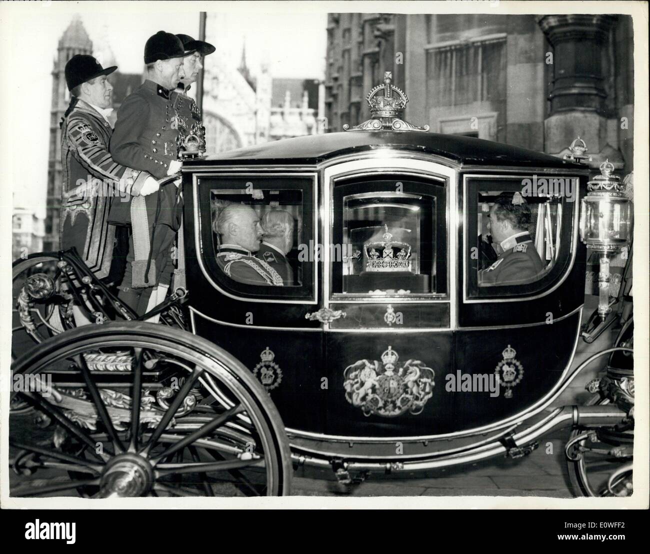 Oct. 30, 1962 - Parliament?s State opening: Crown goes by coach ? The ...