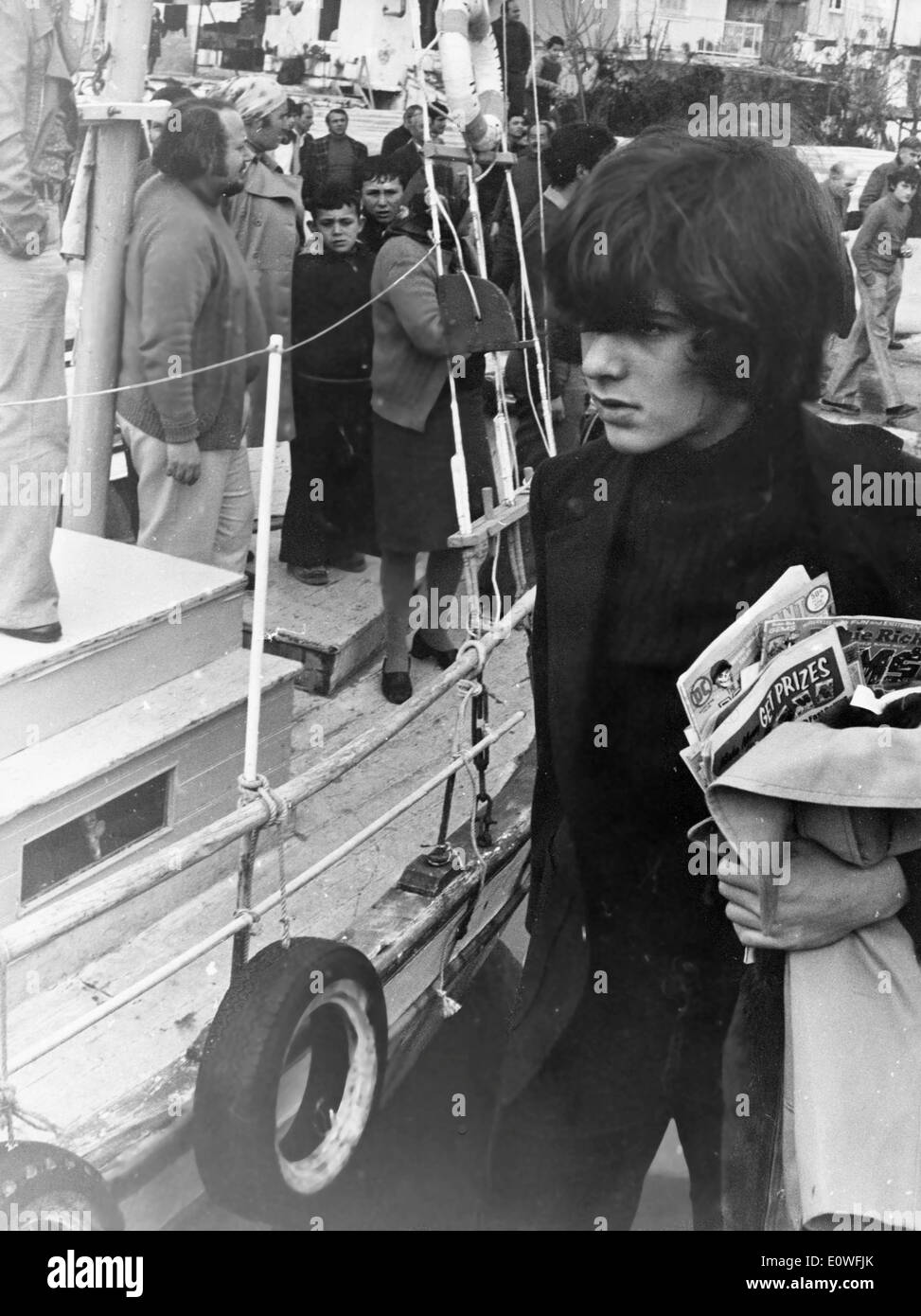 Son arrive Black and White Stock Photos & Images - Alamy