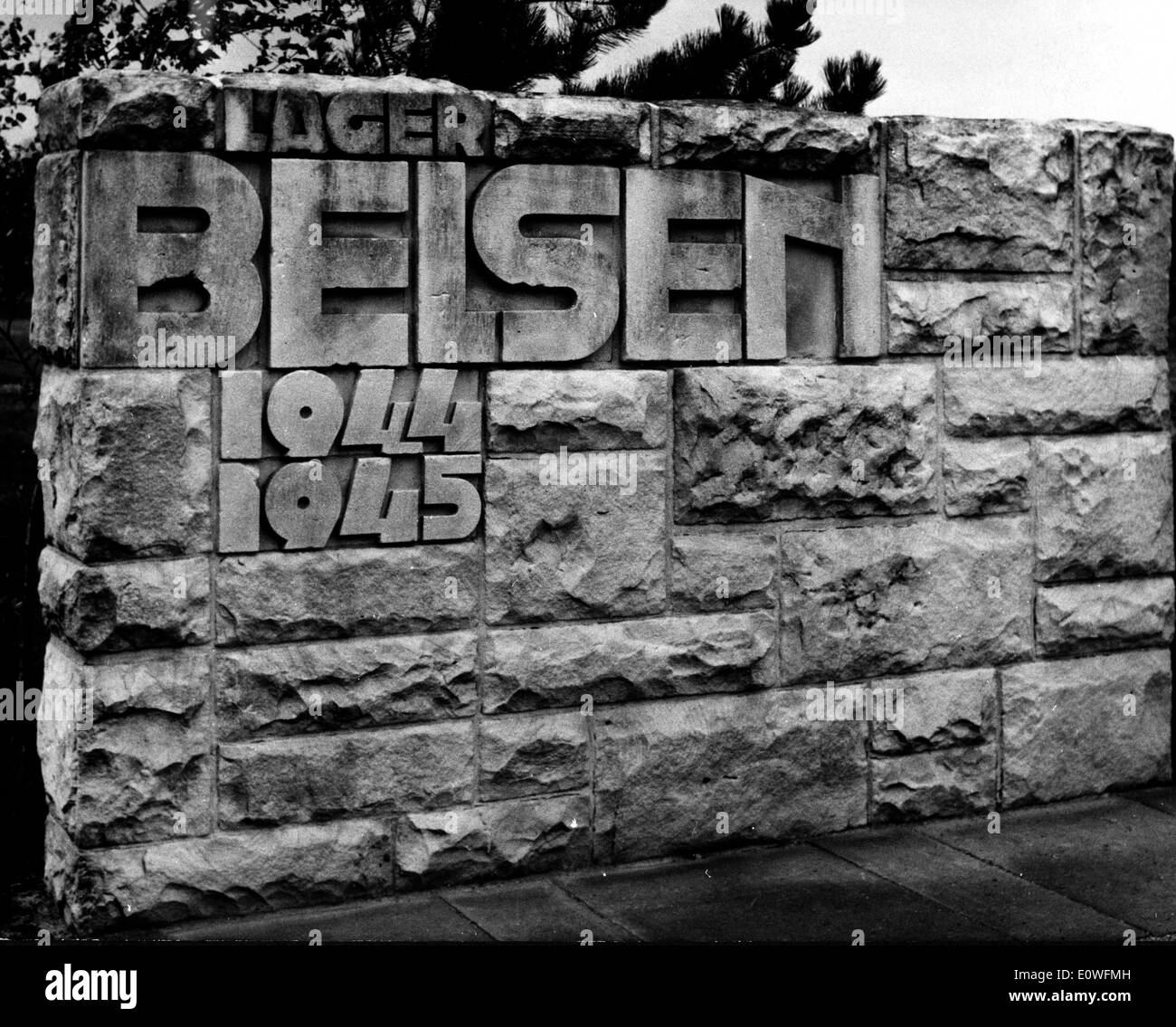 Bergen belsen exterior hi-res stock photography and images - Alamy