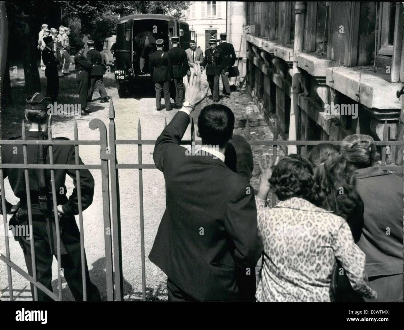 Aug. 30, 1962 - Authors on Trial Taken to Prison Stock Photo - Alamy