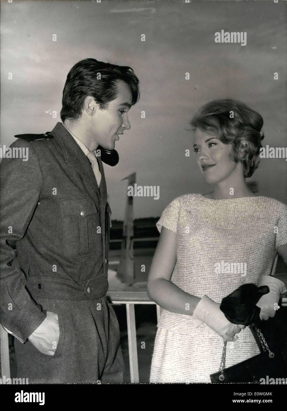 Sep. 11, 1962 - Jean Seberg and Philippe Forquet in ''In the French ...