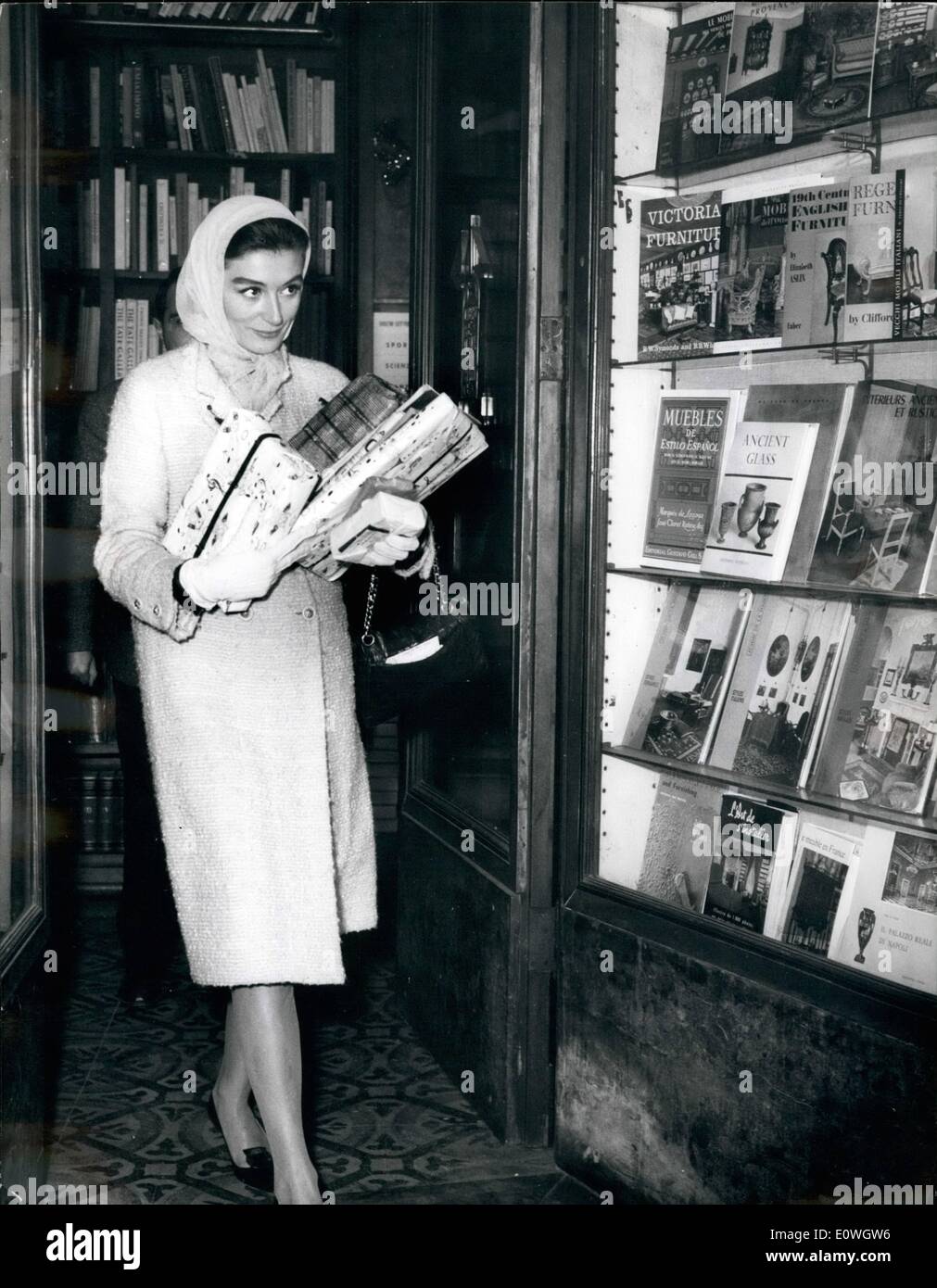 Dec. 12, 1962 - Anouk Aimee' the charming French actress has a period ...