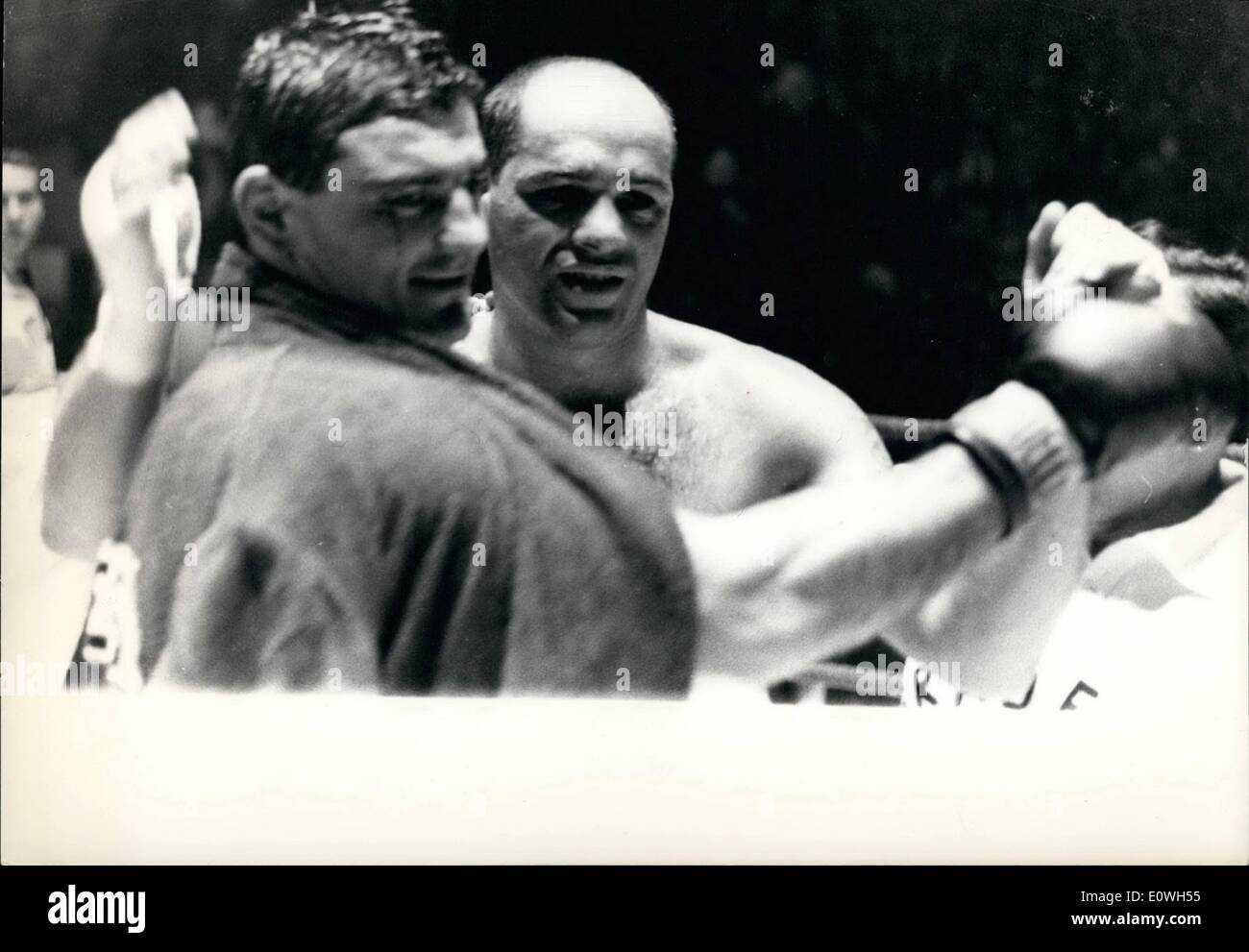 Dec. 12, 1962 - This night, at Sport Palace of Rome, the European ...