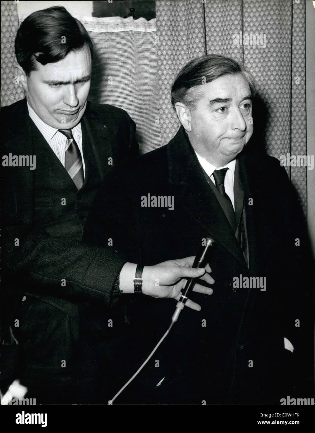 Jan. 01, 1963 - Mr Gaitskell Still Gravely Ill Mr George Brown Cuts ...