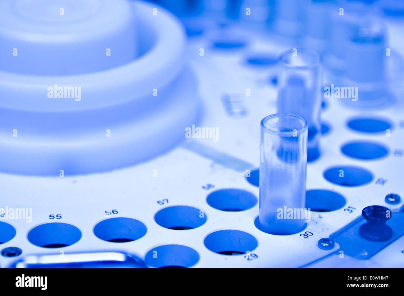Blood tubes in the laboratory Pharmaceutical Research Stock Photo - Alamy
