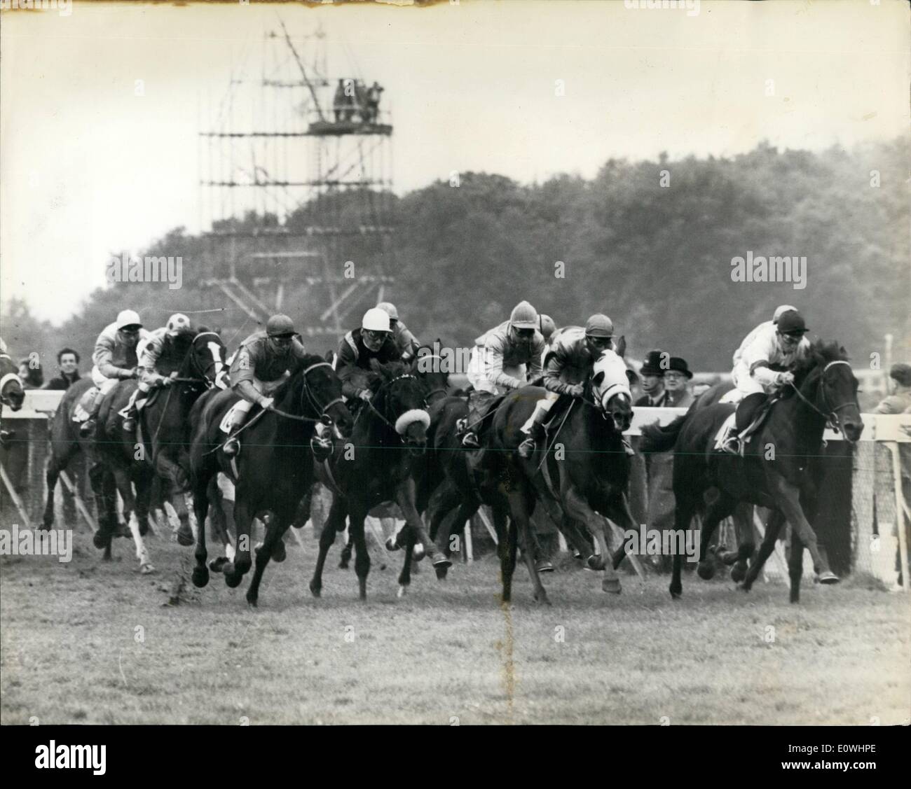 May 05, 1963 - The Derby At Epsom..Last Year's Crash Point: The Derby ...