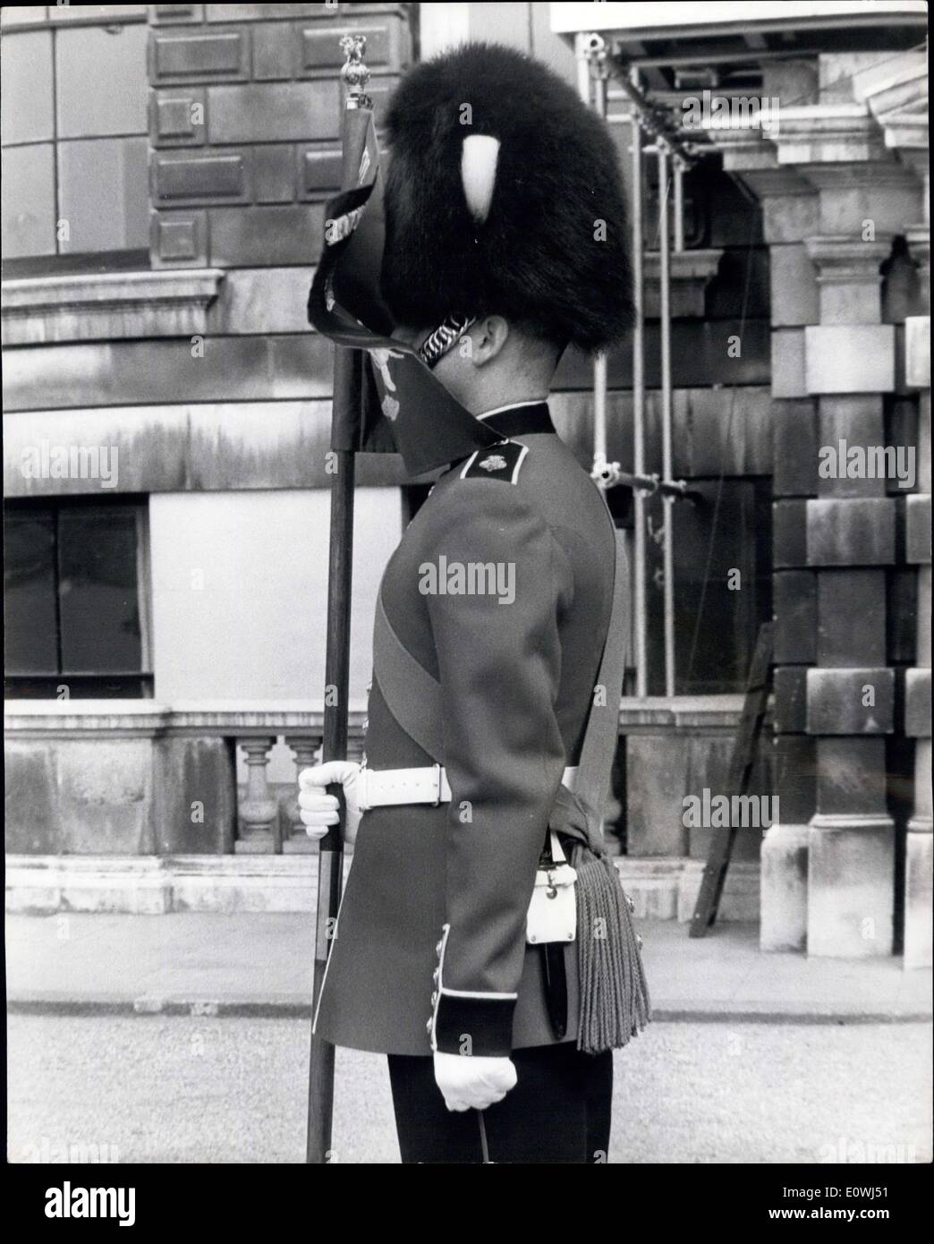 May 07, 1963 - Not a Flinch: The Grenadier Guards were to be seen ...