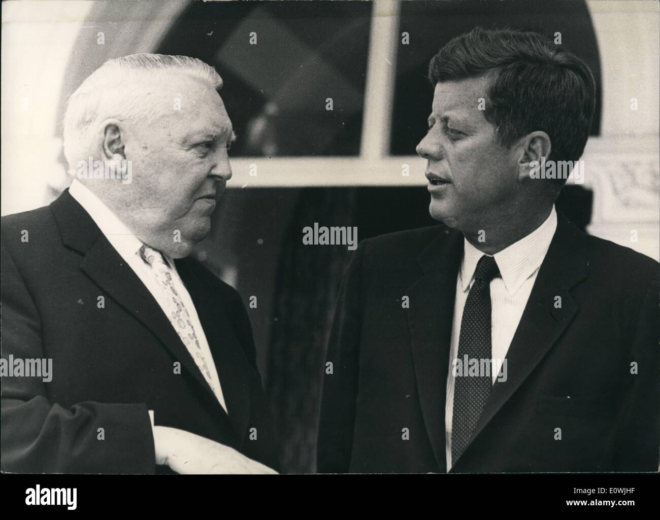 Jun. 06, 1963 - President John F. Kennedy visited Bonn: After the ...