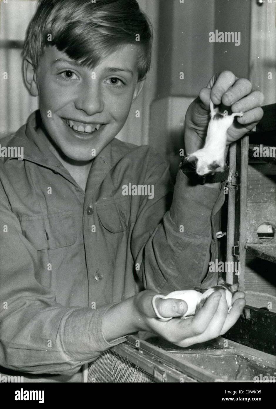 Apr. 03, 1963 - The mouse-boy of Lokstedt: A mouse-trader has become ...