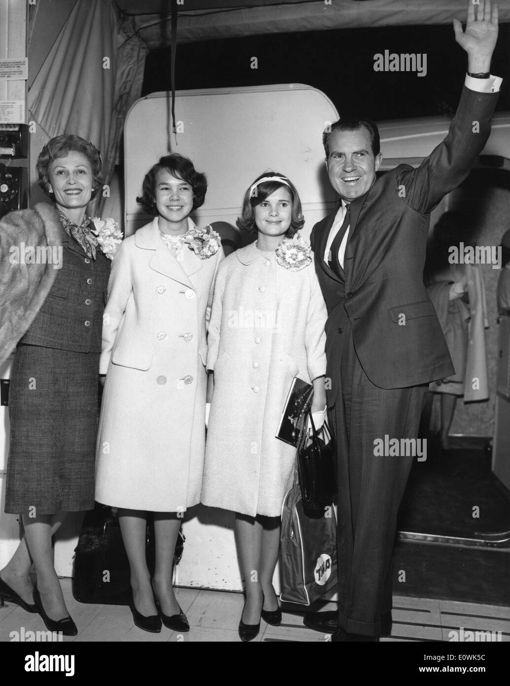 U s richard nixon Black and White Stock Photos & Images - Alamy