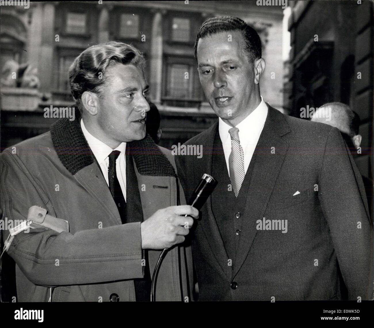 Jun. 13, 1963 - Cabinet Crisis over the Profumo Affair...Minister of ...