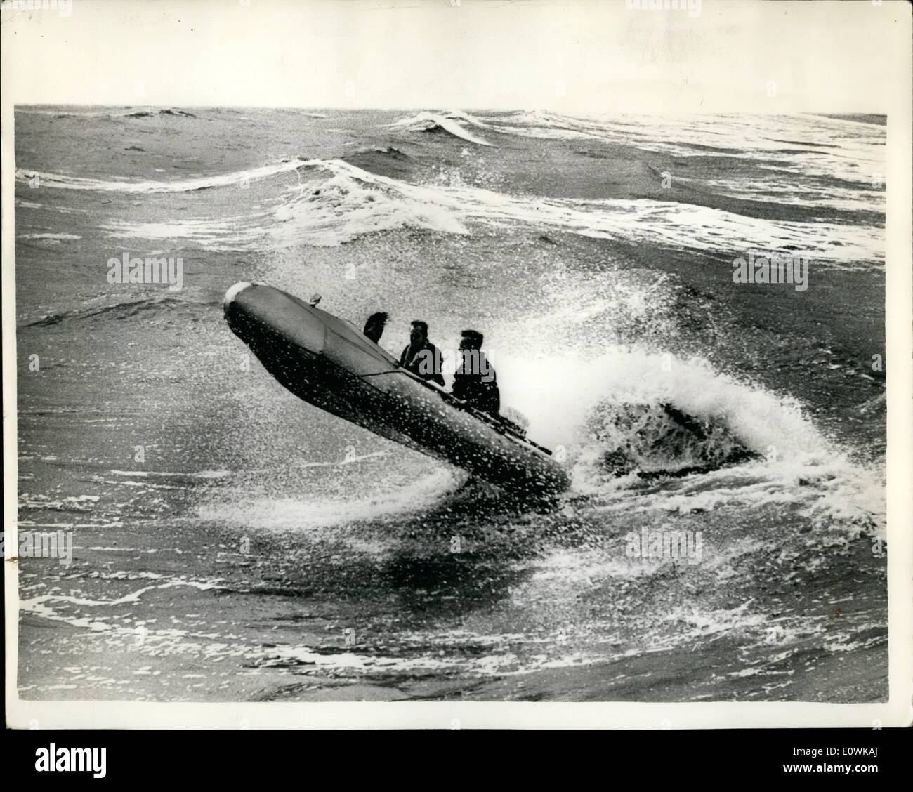 Apr. 04, 1963 - New Mini Lifeboat Show Their Paces. Yesterday at ...
