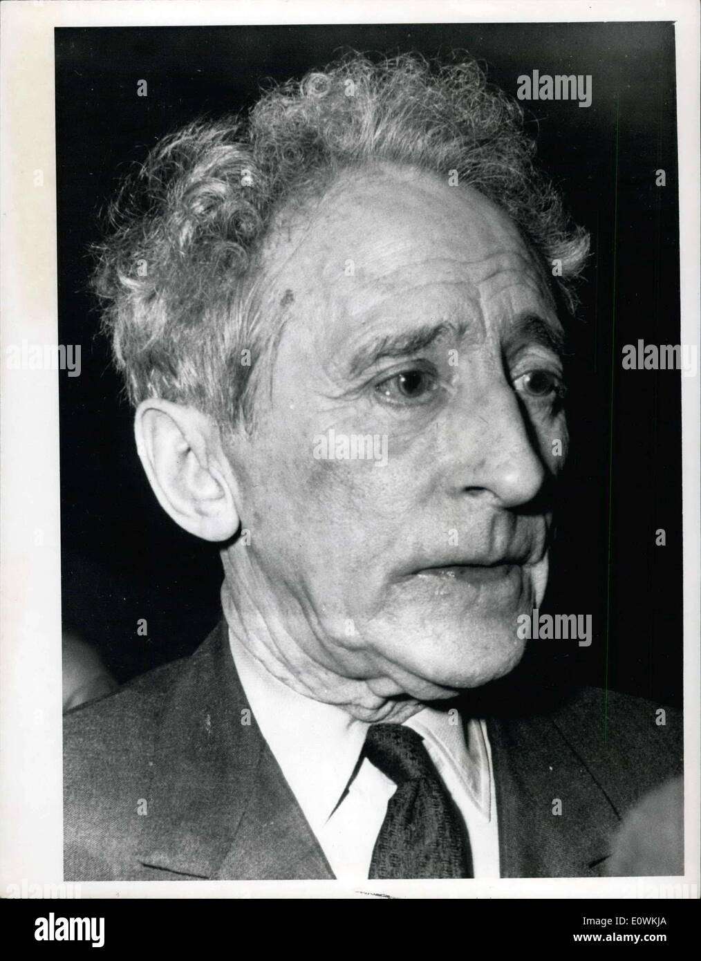 Apr. 23, 1963 - Jean Cocteau had heart infract; The 73 year old painter ...