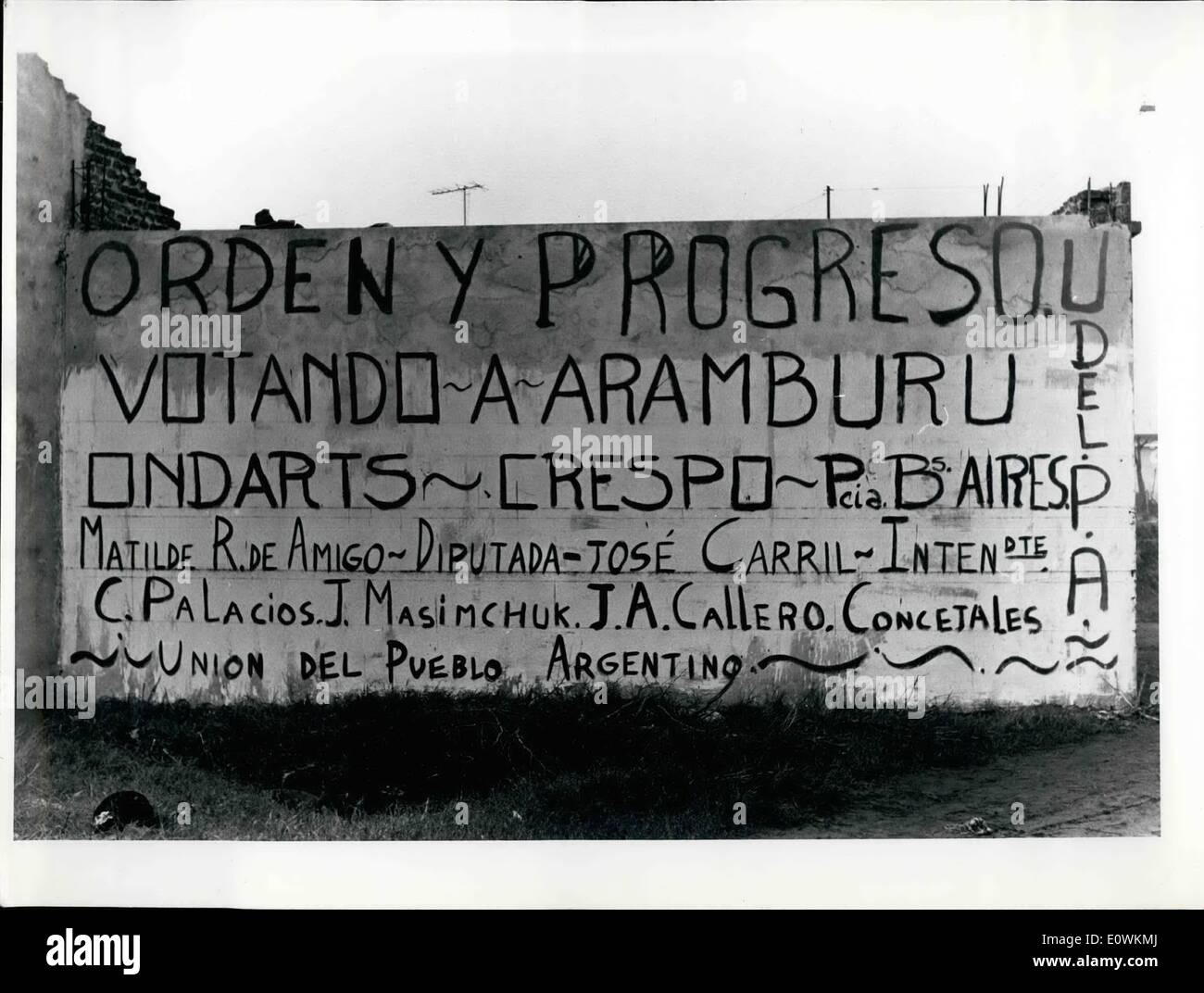 Jul. 07, 1963 - Megritine Electric July 7, 1963 Stock Photo - Alamy