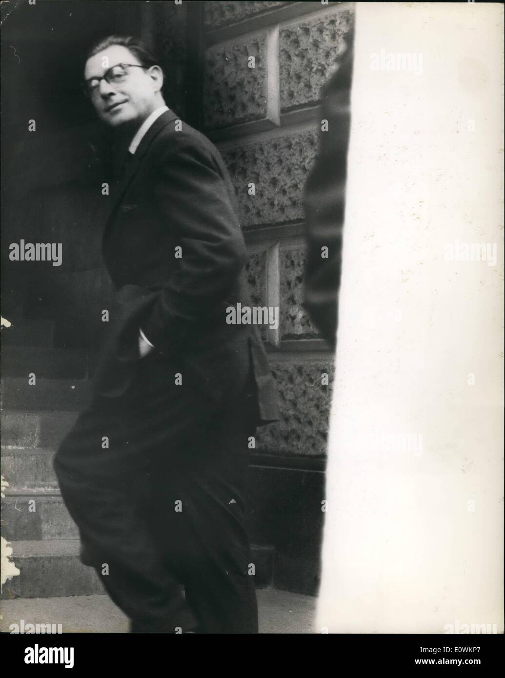 Jul. 07, 1963 - Stephen Ward trial , second day. Photo shows Stephen ...