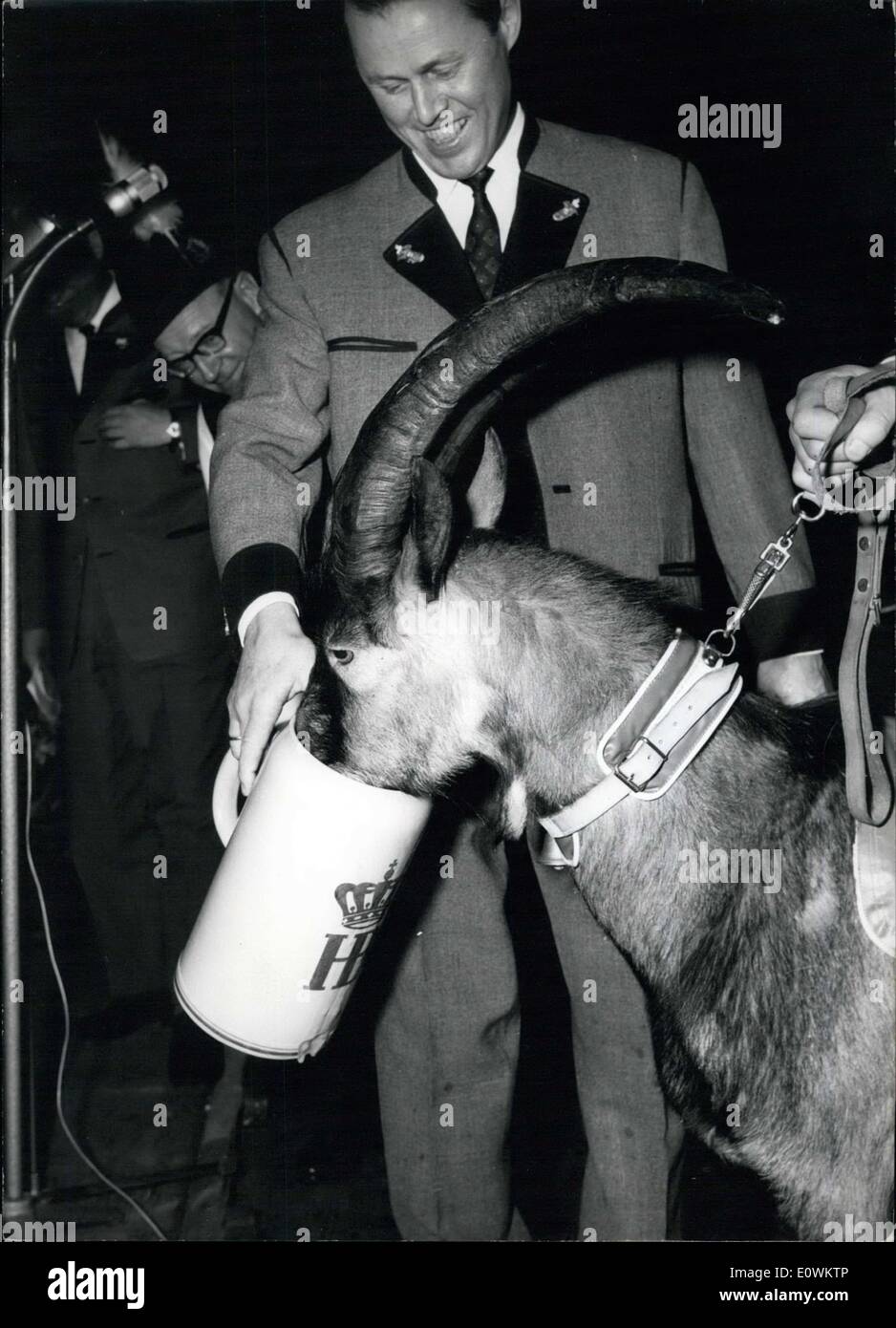 May 02, 1963 - The first mouthful of the book beer for the ram: The ...