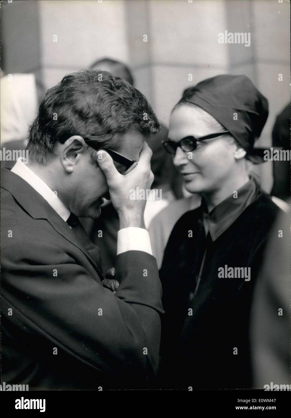 Jul. 20, 1963 - Model Lucky's funeral services were held this morning ...