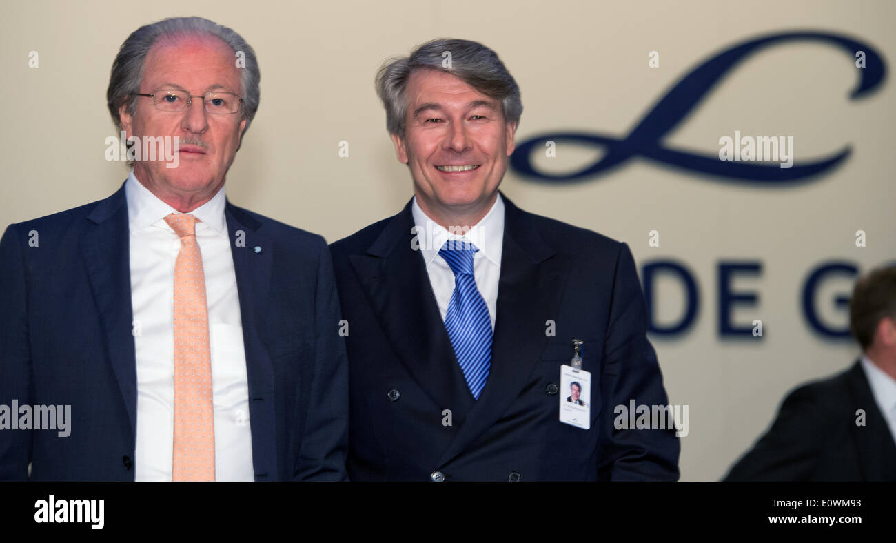 Munich, Germany. 20th May, 2014. Outgoing CEO of multinational ...